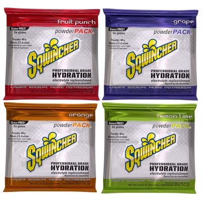 Sqwincher 2.5 Gallon Assorted Powder, 32 Pack - Hydration Depot