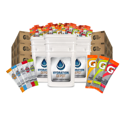 Gatorade & Zero Powder Sticks Bundle - 5760 Sticks - 100 Employees