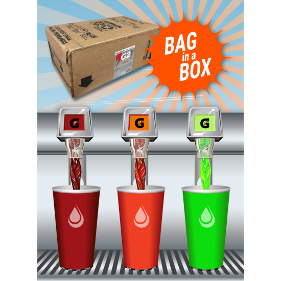 Gatorade Bag In Box Concentrate 3 Gallon - Hydration Depot