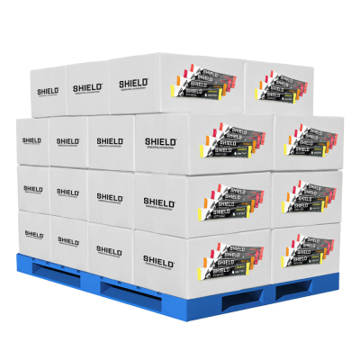 Shield Electrolyte Hydration Single Serve Powder Sticks - 100 Case Bundle