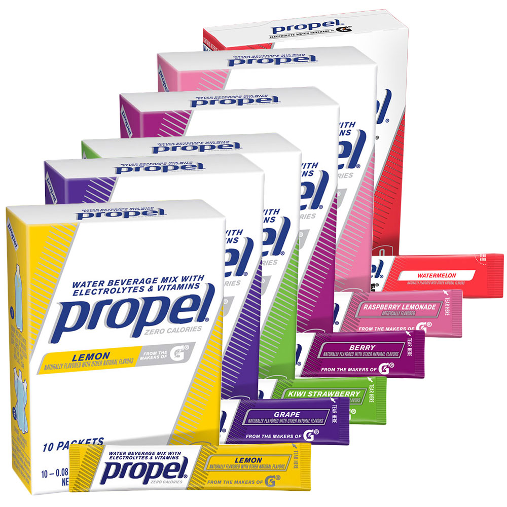 Propel Zero Calorie Mix & Match Powder Packets - Hydration Depot