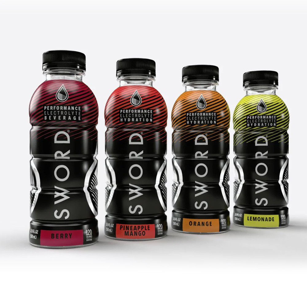 Sword Performance Electrolyte Hydration 16.9oz Bottles, 102 Case Pack